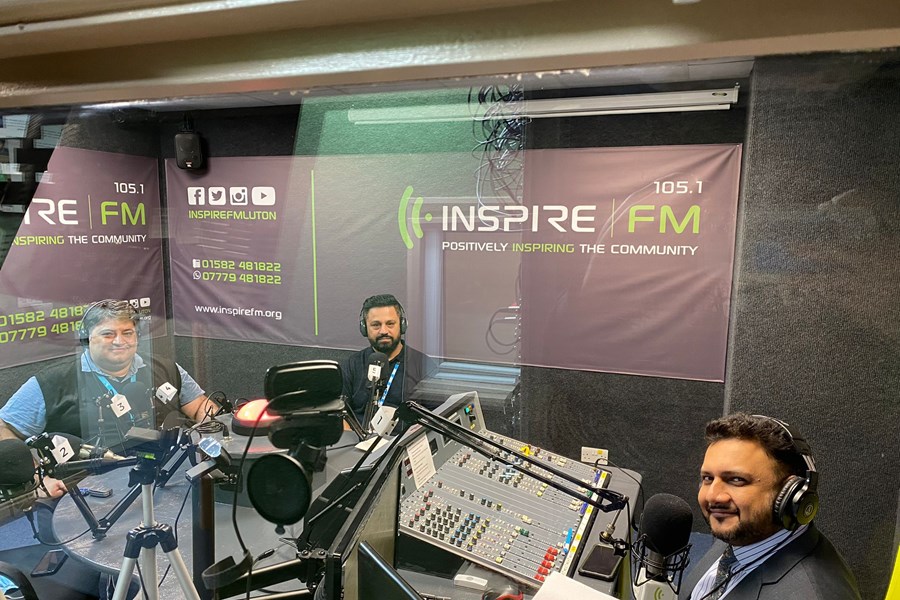 Discussing COVID Vaccinations on Inspire FM | East London NHS ...