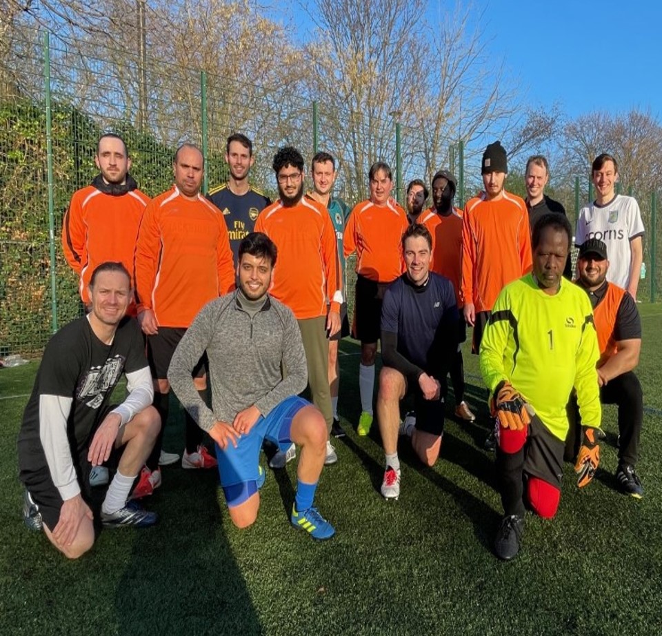 Tower Hamlets Tigers FC Versus City Lawyers Freshfields - Winners All ...