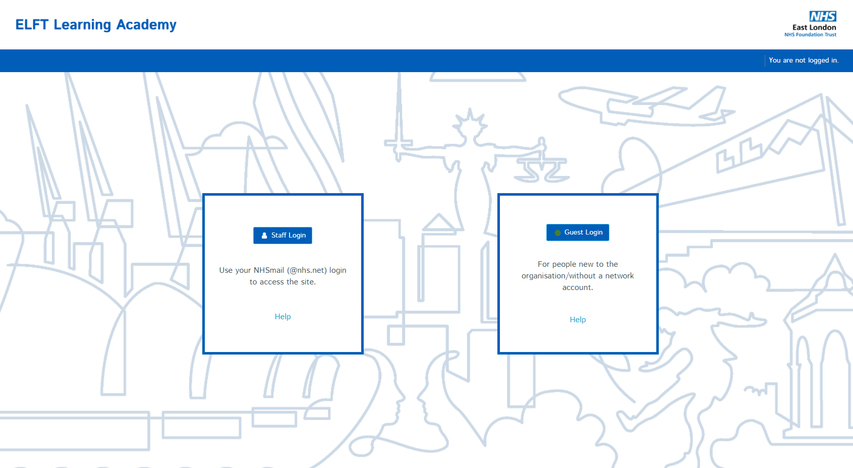 My dashboard | East London NHS Foundation Trust