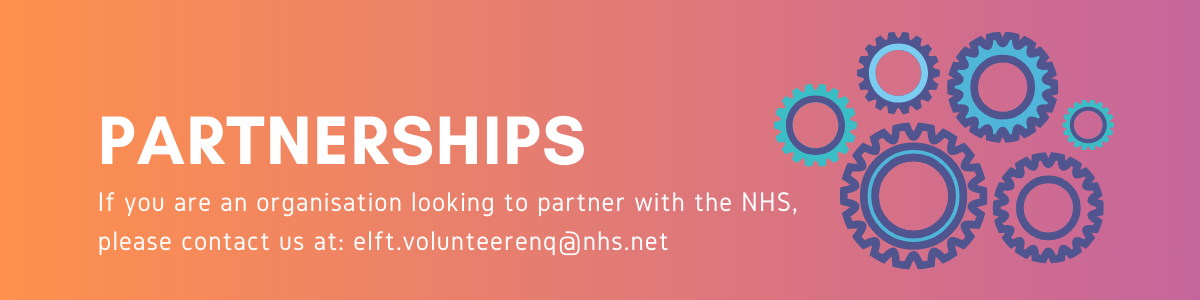 ELFT Volunteer Service | East London NHS Foundation Trust