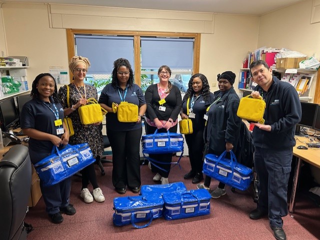 Innovative Yellow and Blue Bags for ELFT's SCYPS Team in Newham | East ...