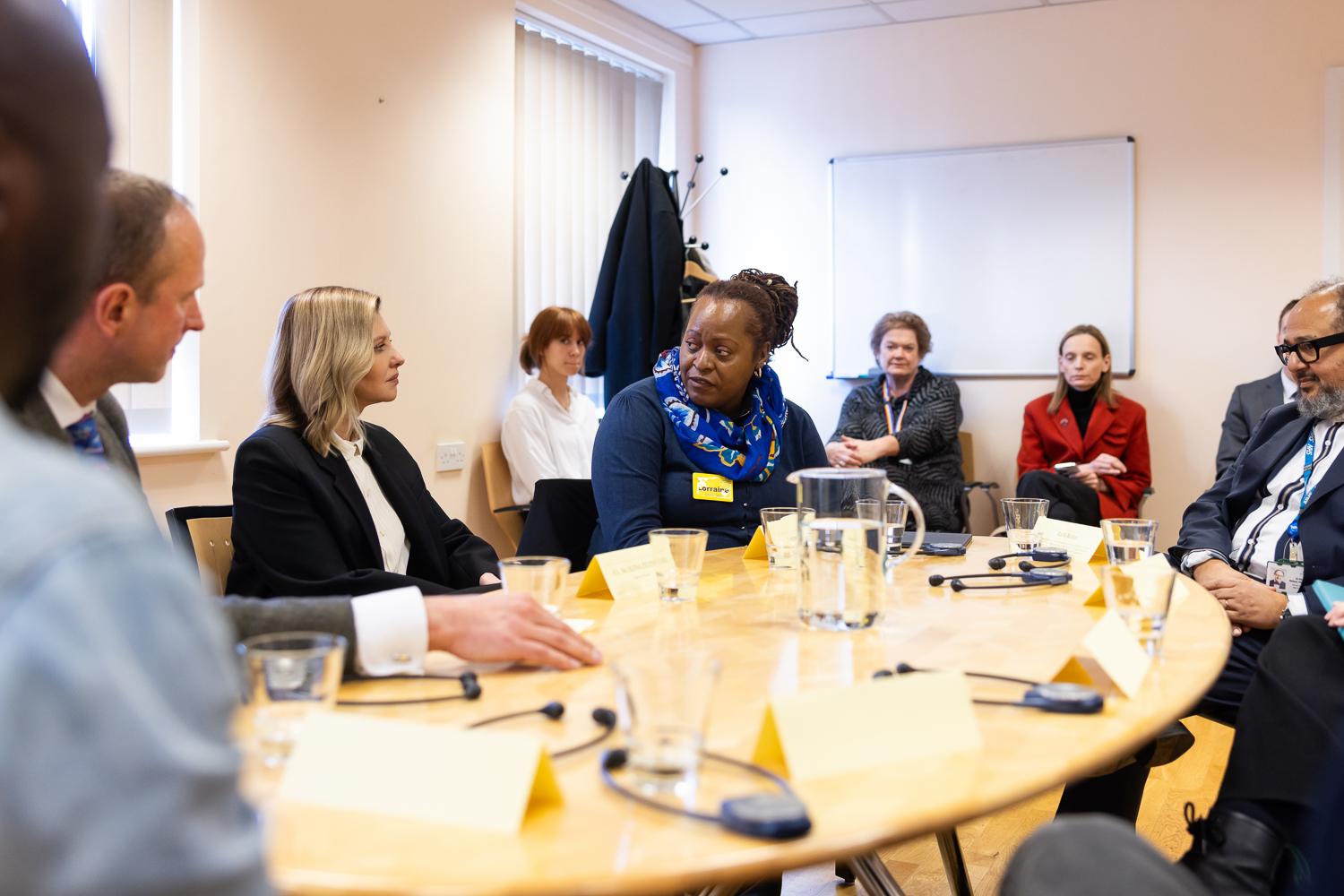 First Lady of Ukraine Visits Coborn Centre for Adolescent Mental Health ...