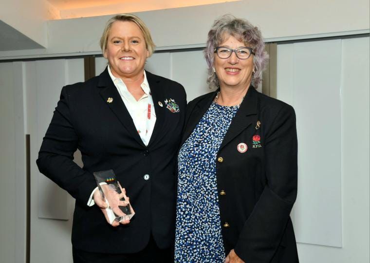 ELFT CAMHS Manager receives RFU Rose Award | East London NHS Foundation ...