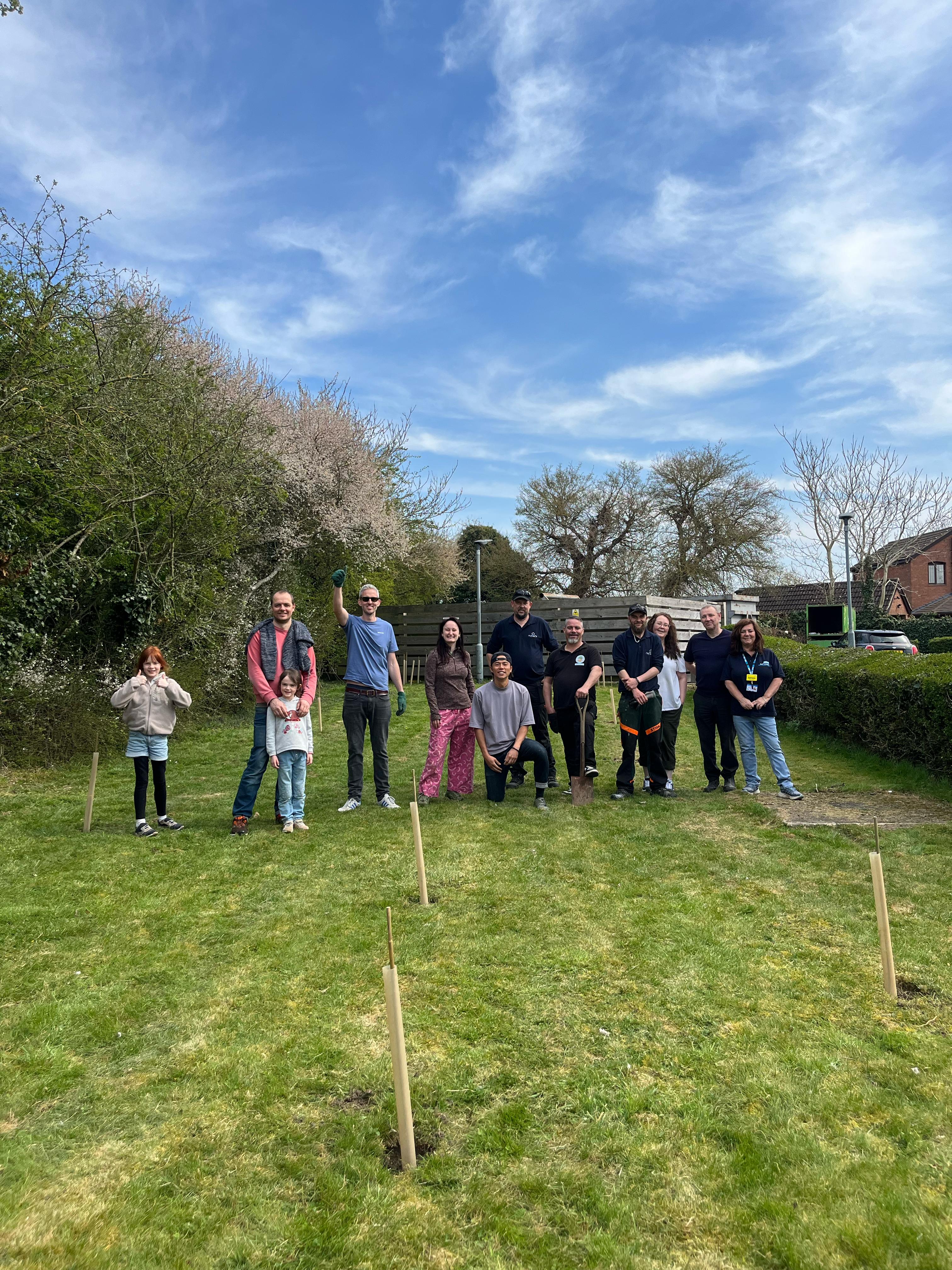150 NHS Forest Trees planted at Twinwoods | East London NHS Foundation ...