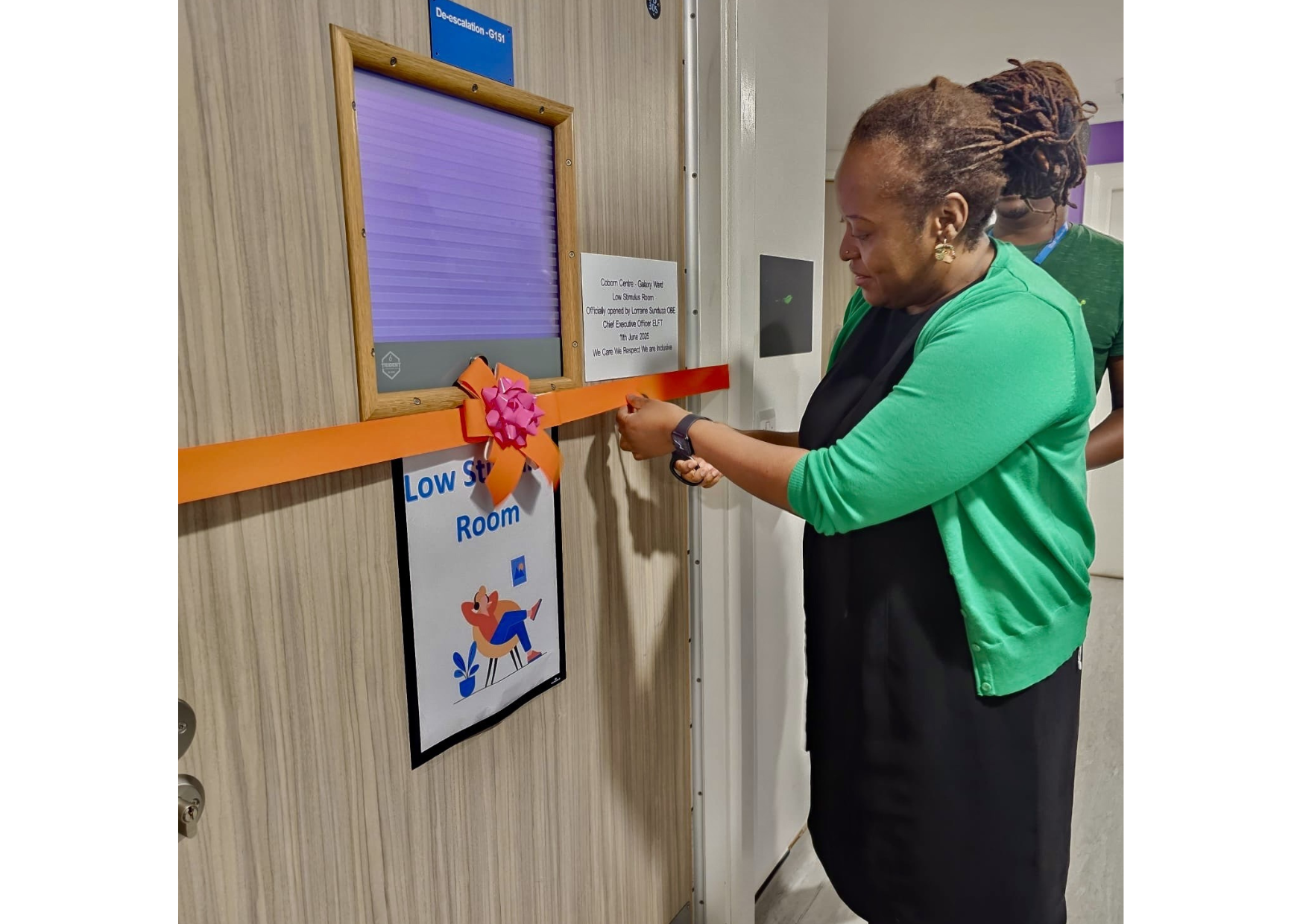ELFT Chief Executive Opens New Therapeutic Room in Newham | East London ...