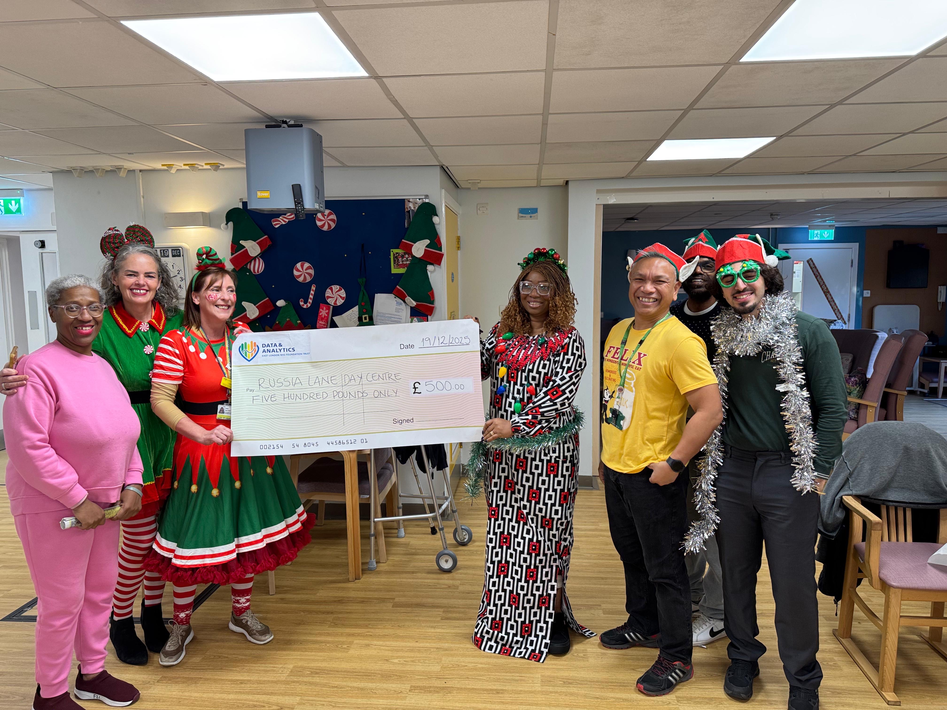 ELFT Data and Analytics Teams Christmas Fundraising | East London NHS ...